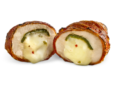 Jalapeño & Pepper Jack Stuffed Chicken Breast Wrapped in Bacon. – Oven ...